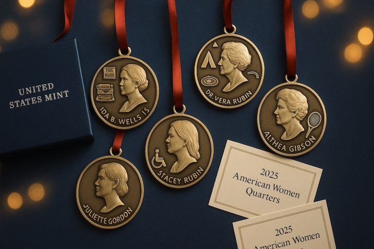 2025 American Women Quarters Ornaments: A Low-Limit Collectible Series ...